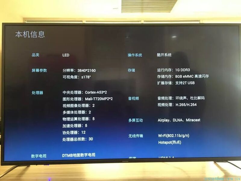 超薄大气科技感 配置强悍懂智能——酷开55A6 | 流媒体网